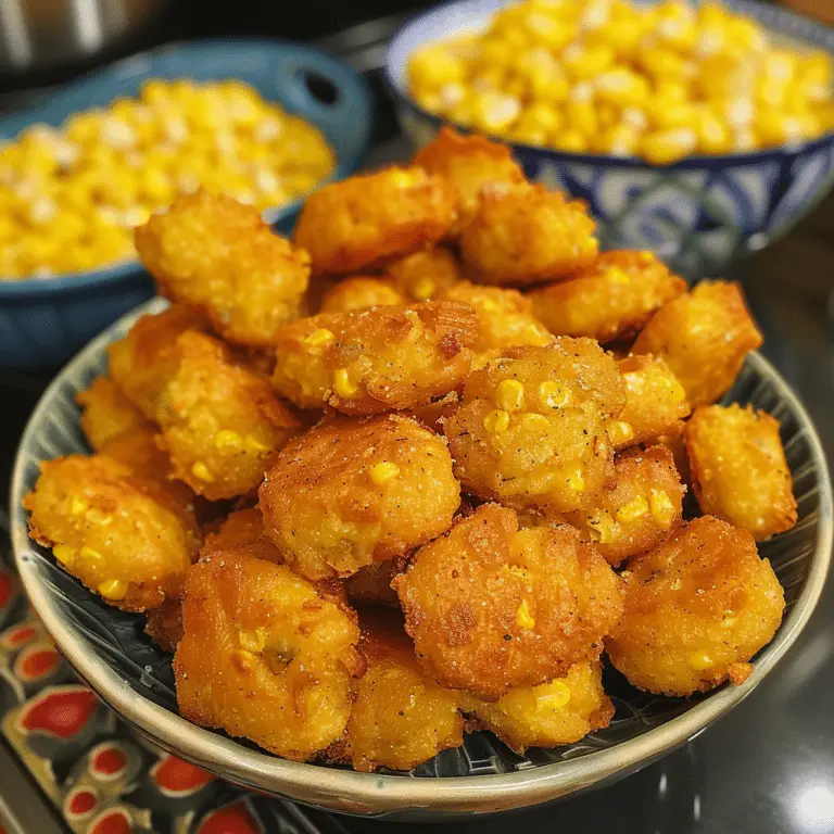 Corn Nuggets Recipe - Delectable Recipe