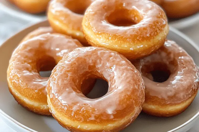 Homemade Krispy Kremes - Delectable Recipe