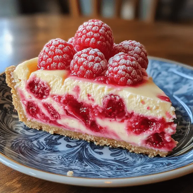 Raspberry Ripple Cheesecake Slice: A Sweet and Tangy Delight ...