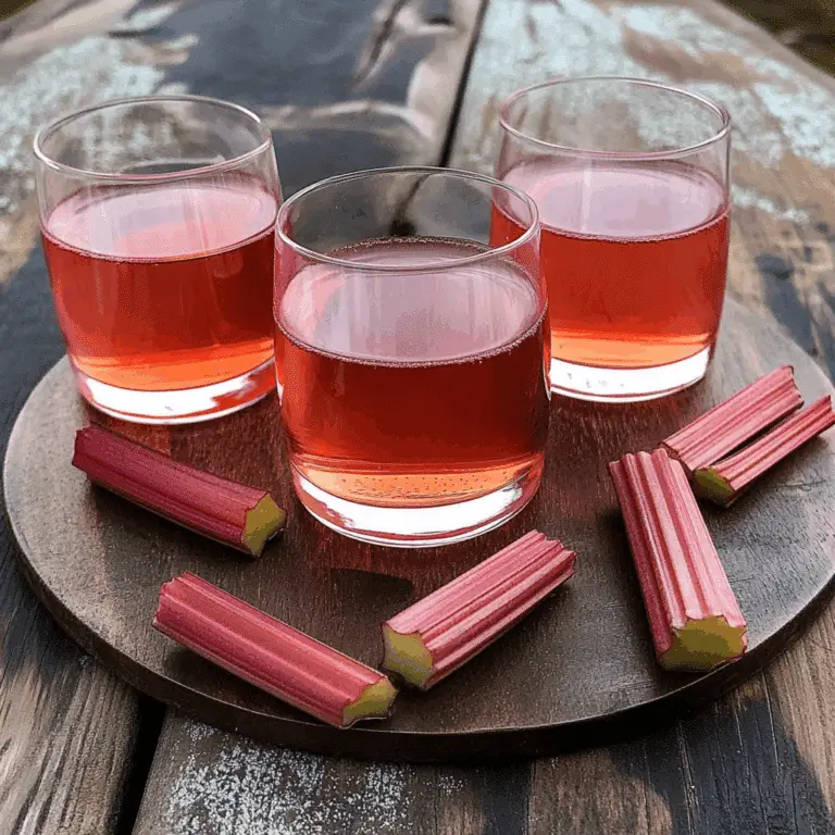 Rhubarb Liqueur Recipe - Delectable Recipe